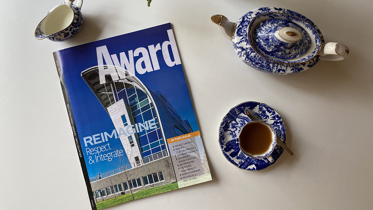 Reimagine / Articles / Reimagine Covers AWARD Magazine